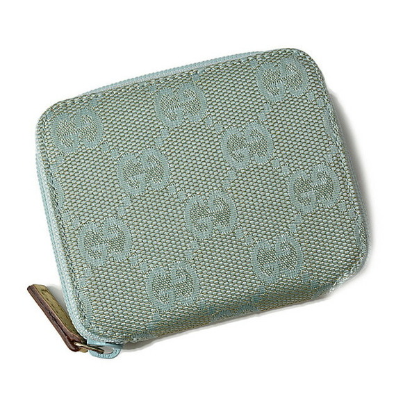 Gucci | Bags | Gucci Coin Case Gg Blue | Poshmark